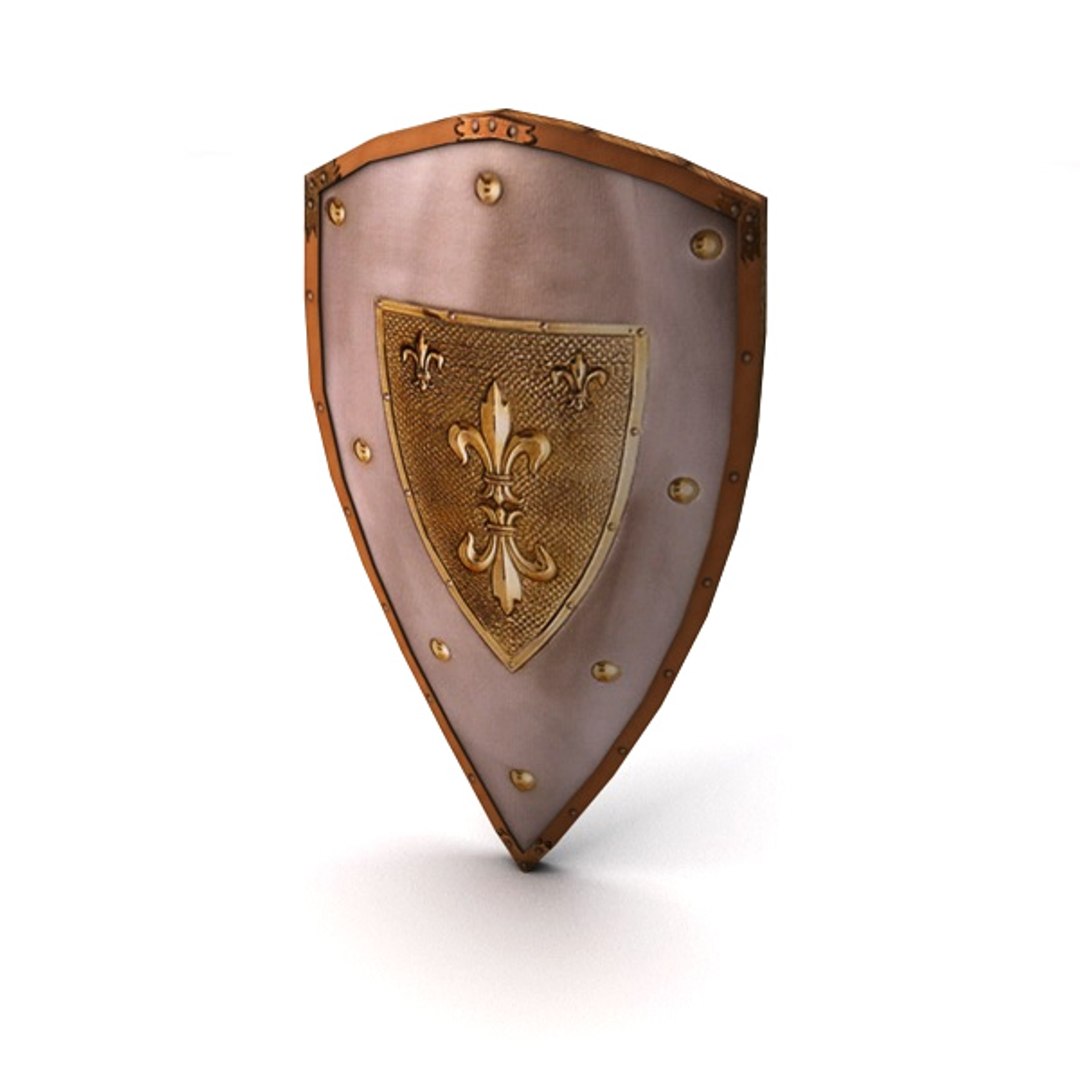 Shield Charlemagne 3d 3ds
