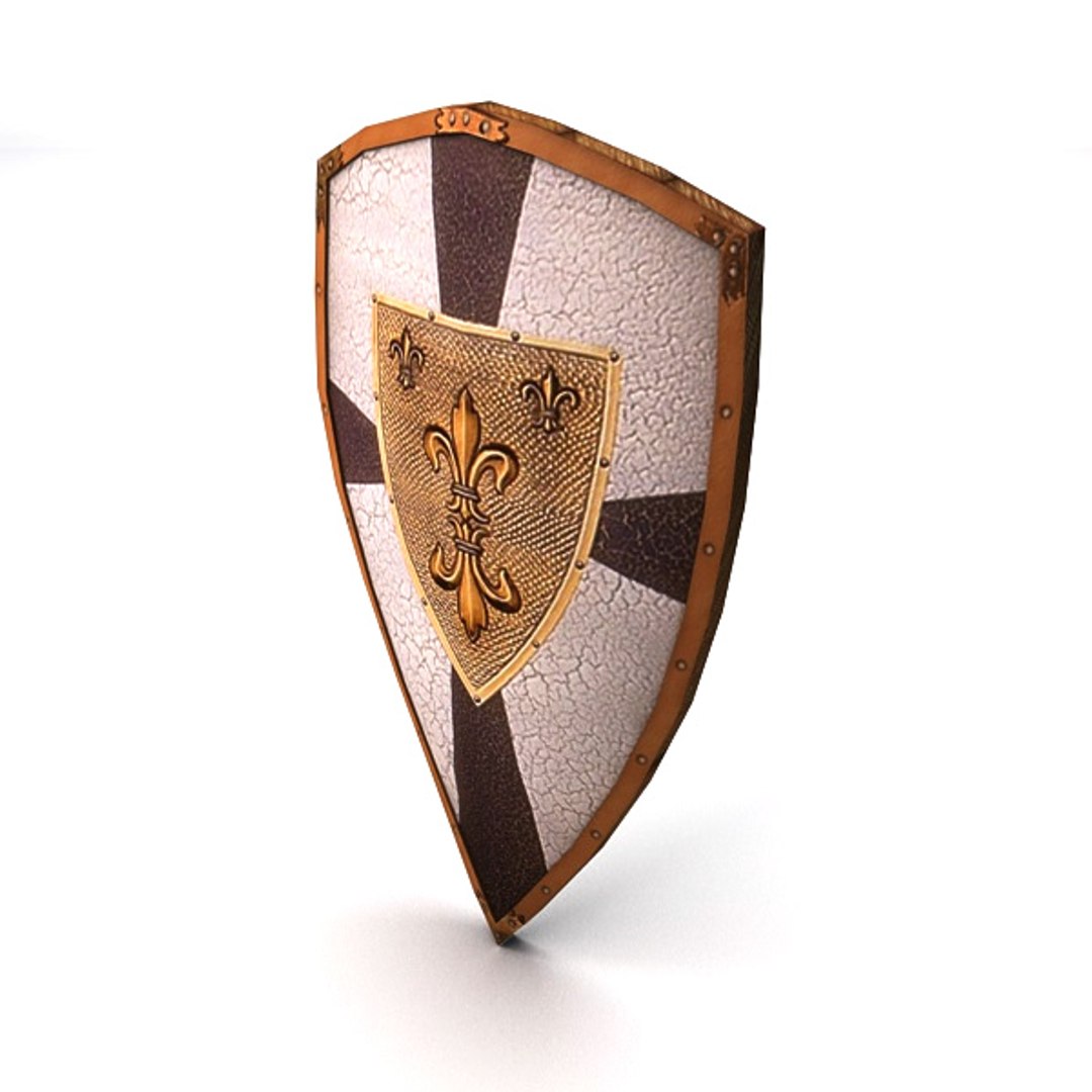 Shield Charlemagne 3d 3ds
