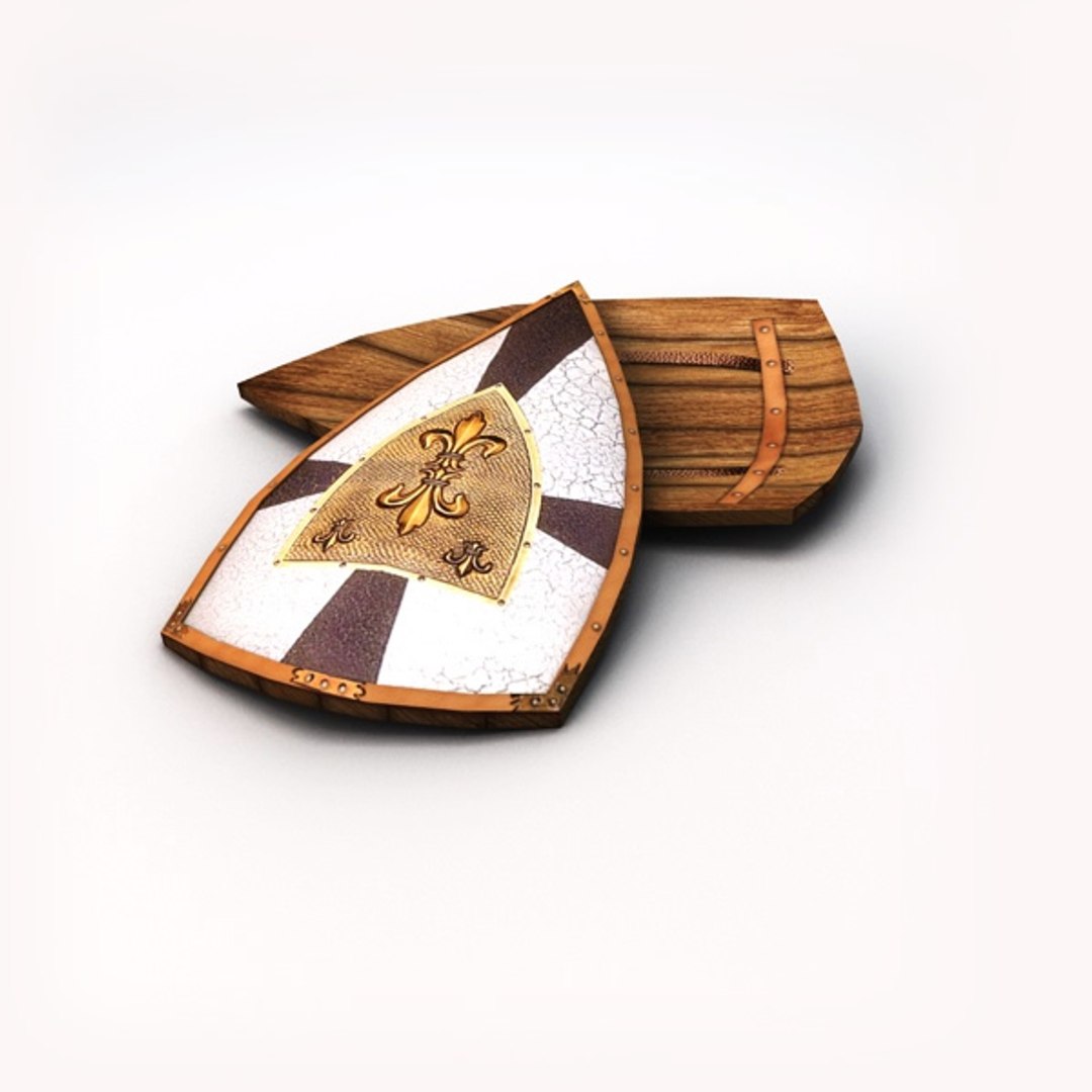 Shield Charlemagne 3d 3ds