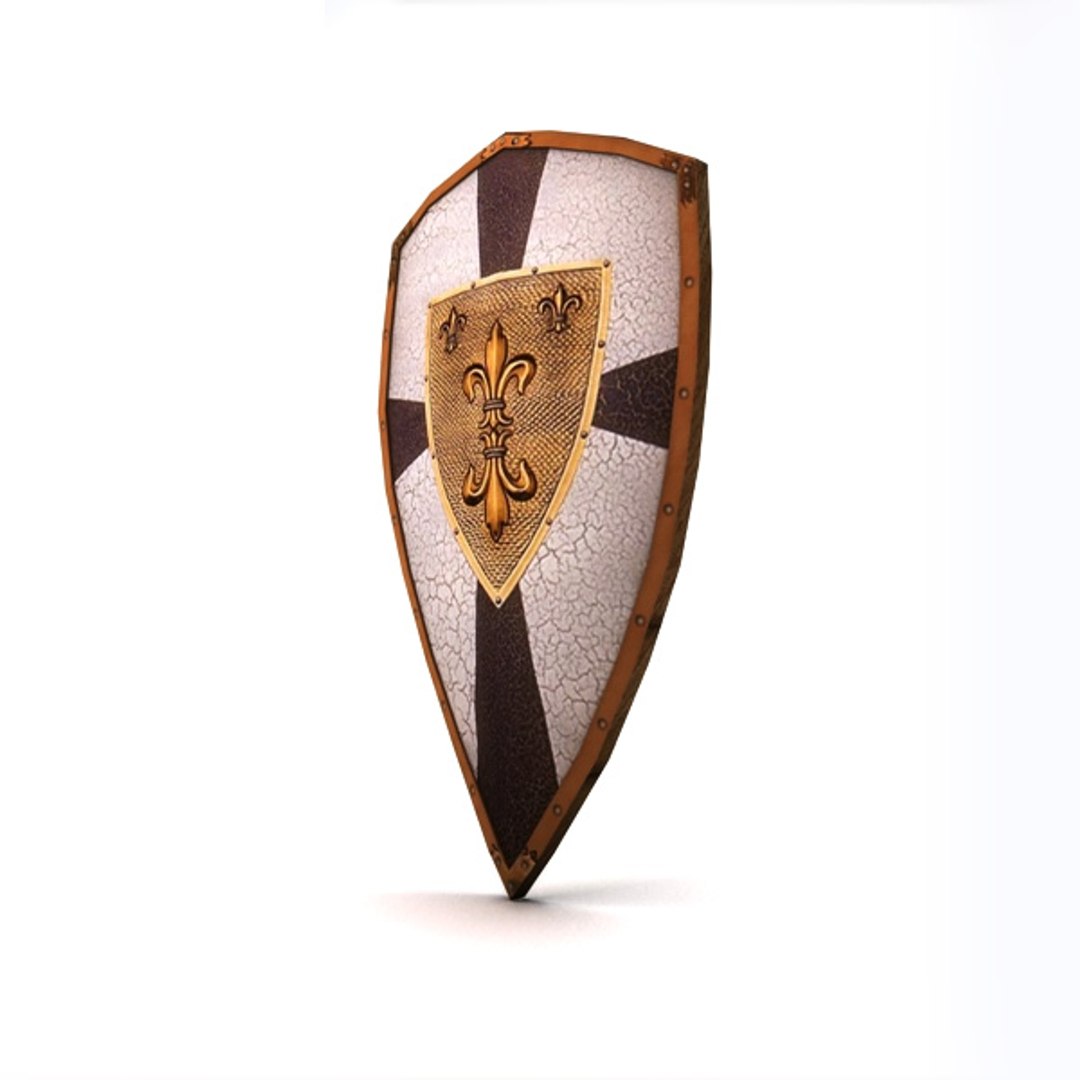 Shield Charlemagne 3d 3ds