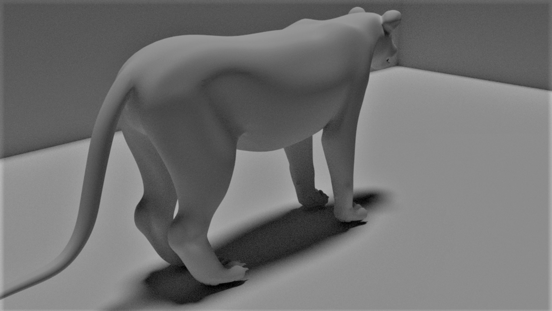 3D Lion Base Model - TurboSquid 1282627