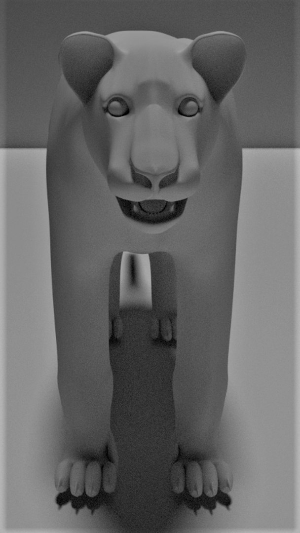 3D Lion Base Model - TurboSquid 1282627