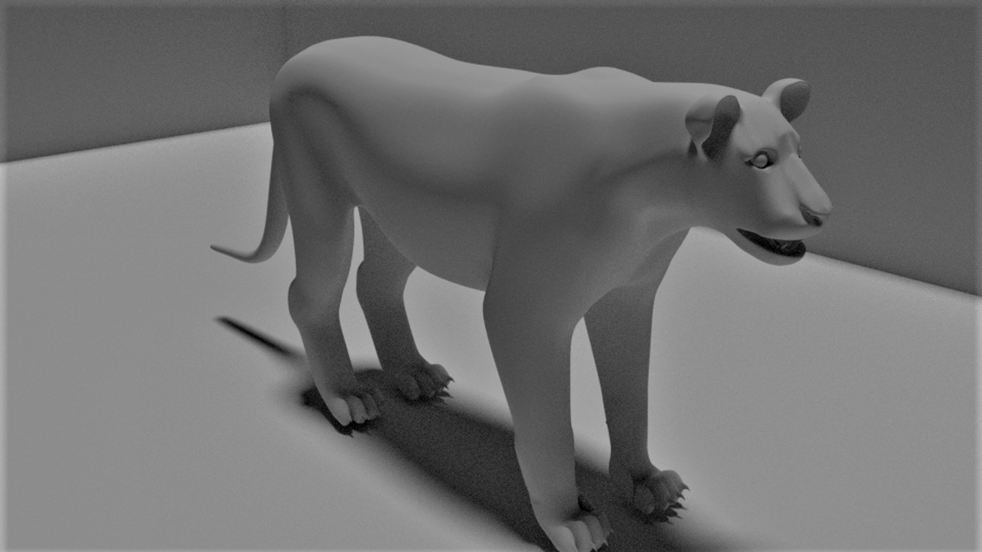 3D Lion Base Model - TurboSquid 1282627