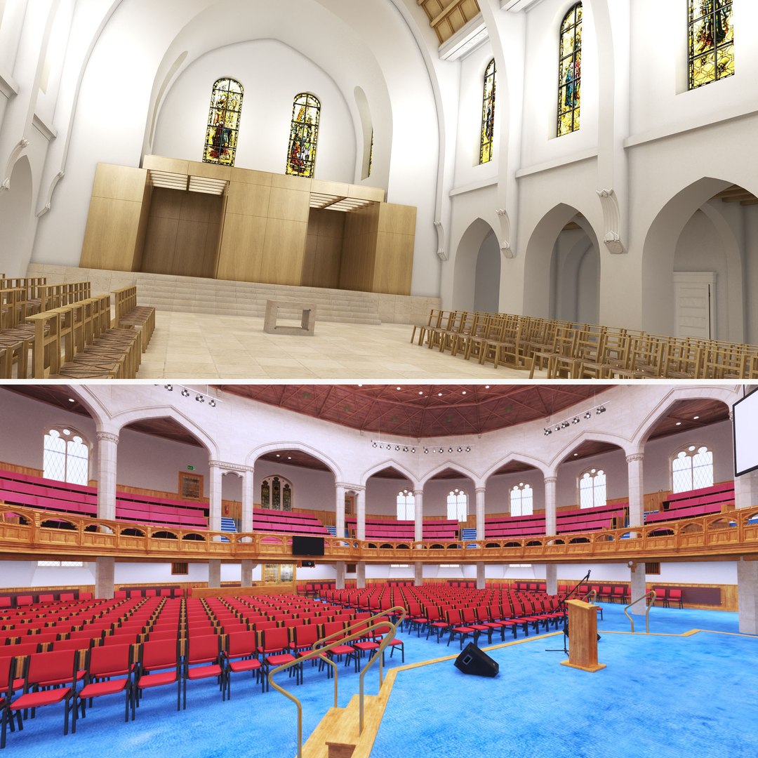 3D Church Collection - TurboSquid 1883932