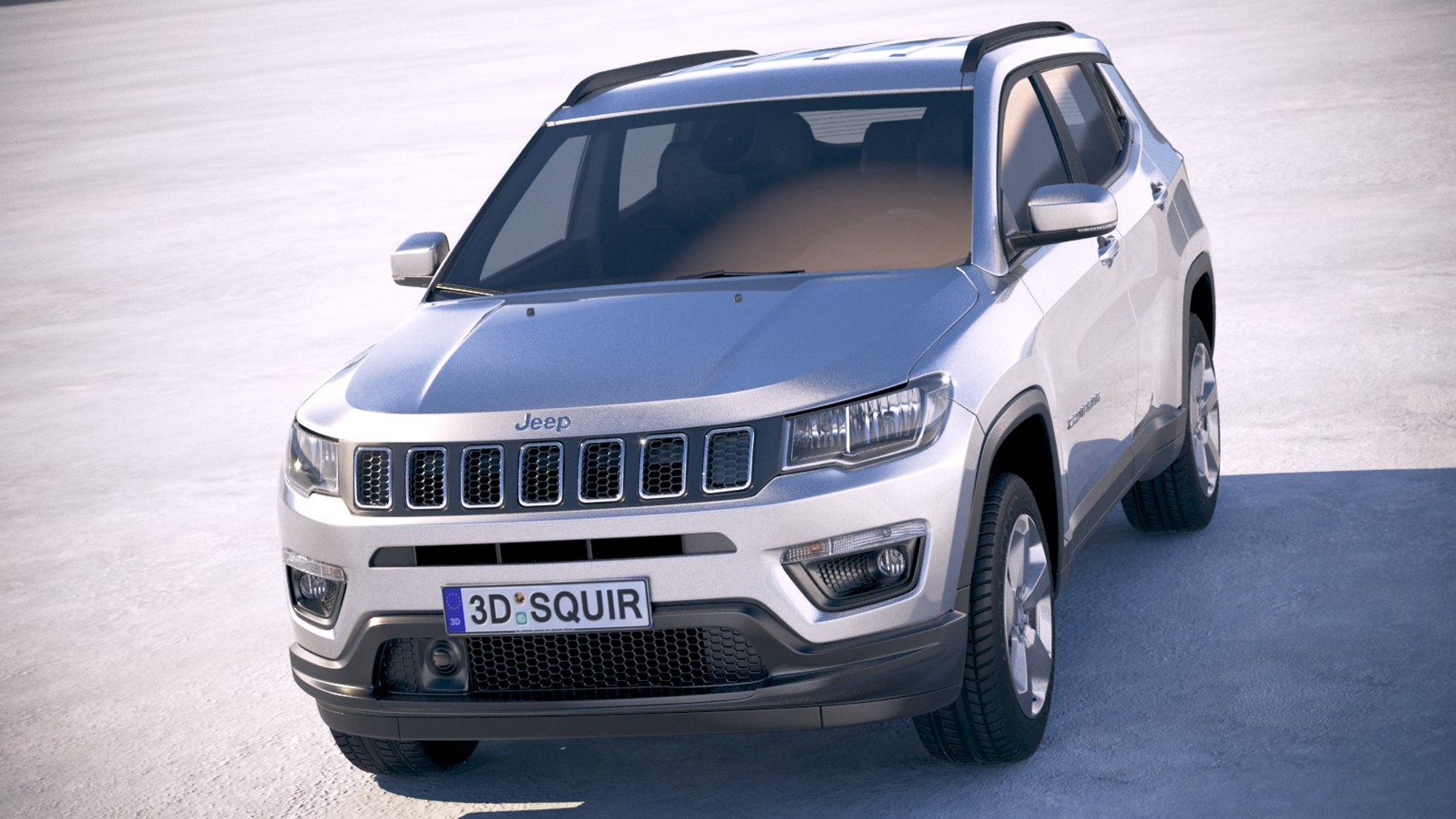 Jeep Compass 2018 Model - TurboSquid 1305539