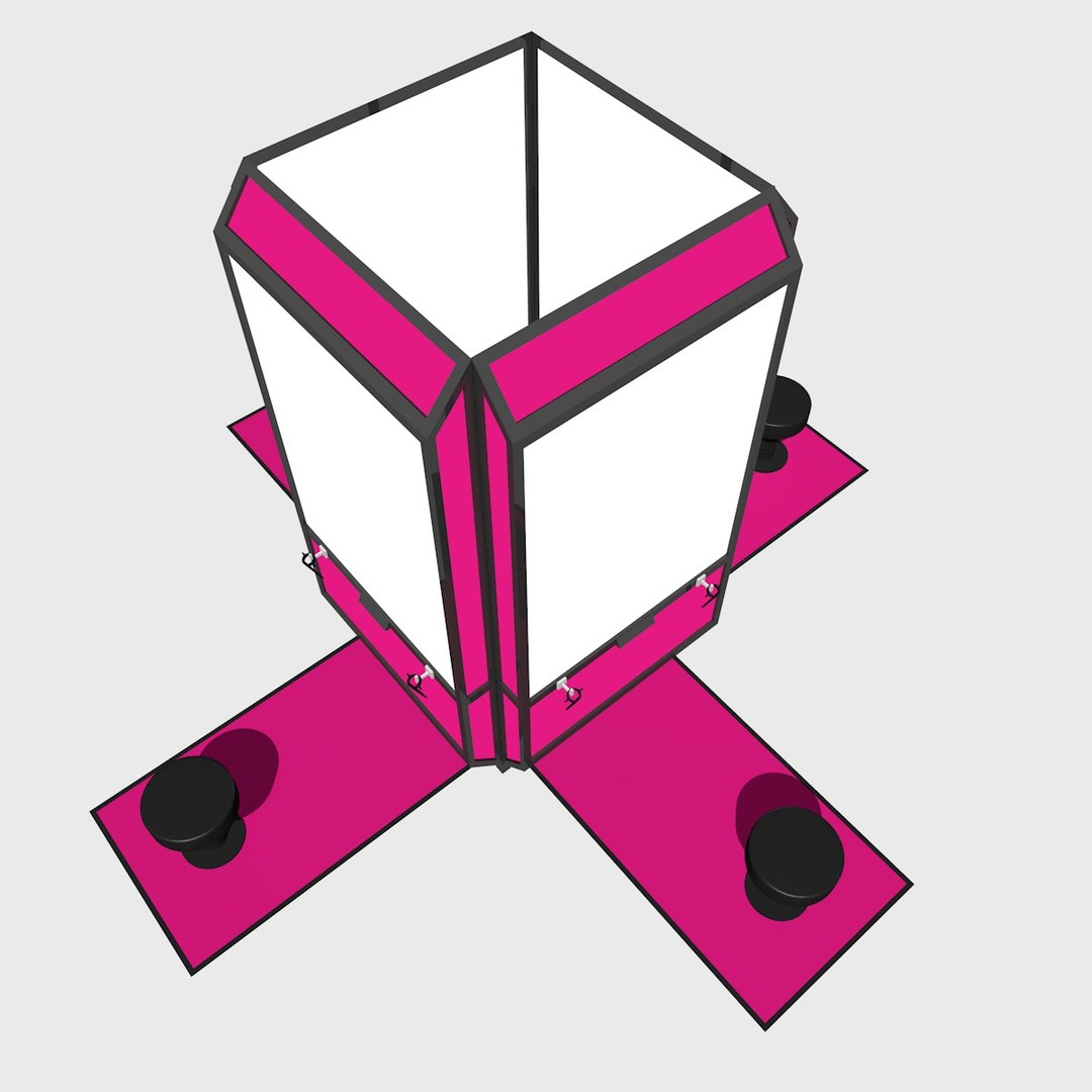 Booth Virtual Reality 3D Model - TurboSquid 1408776