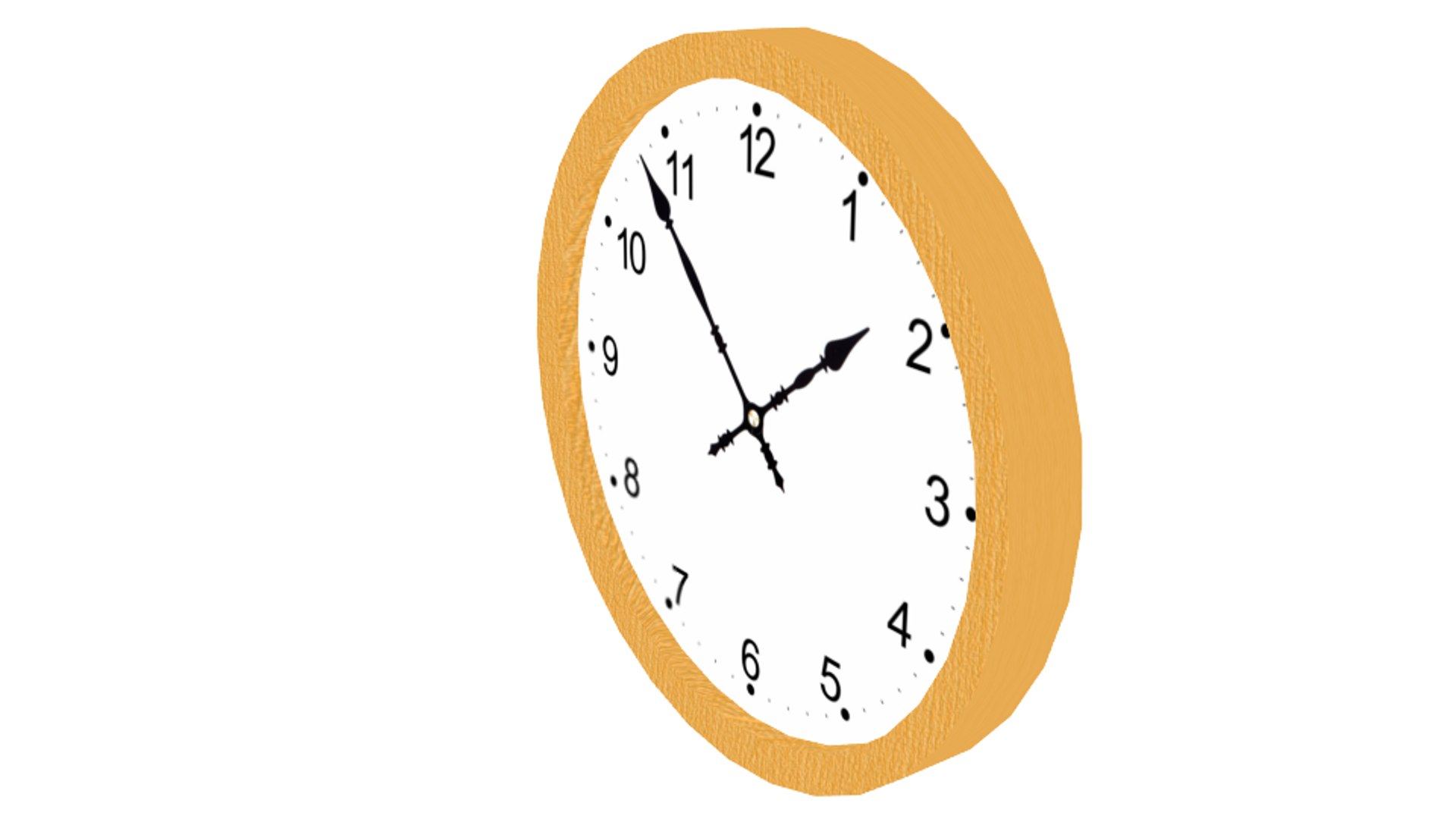 3d model basic clock