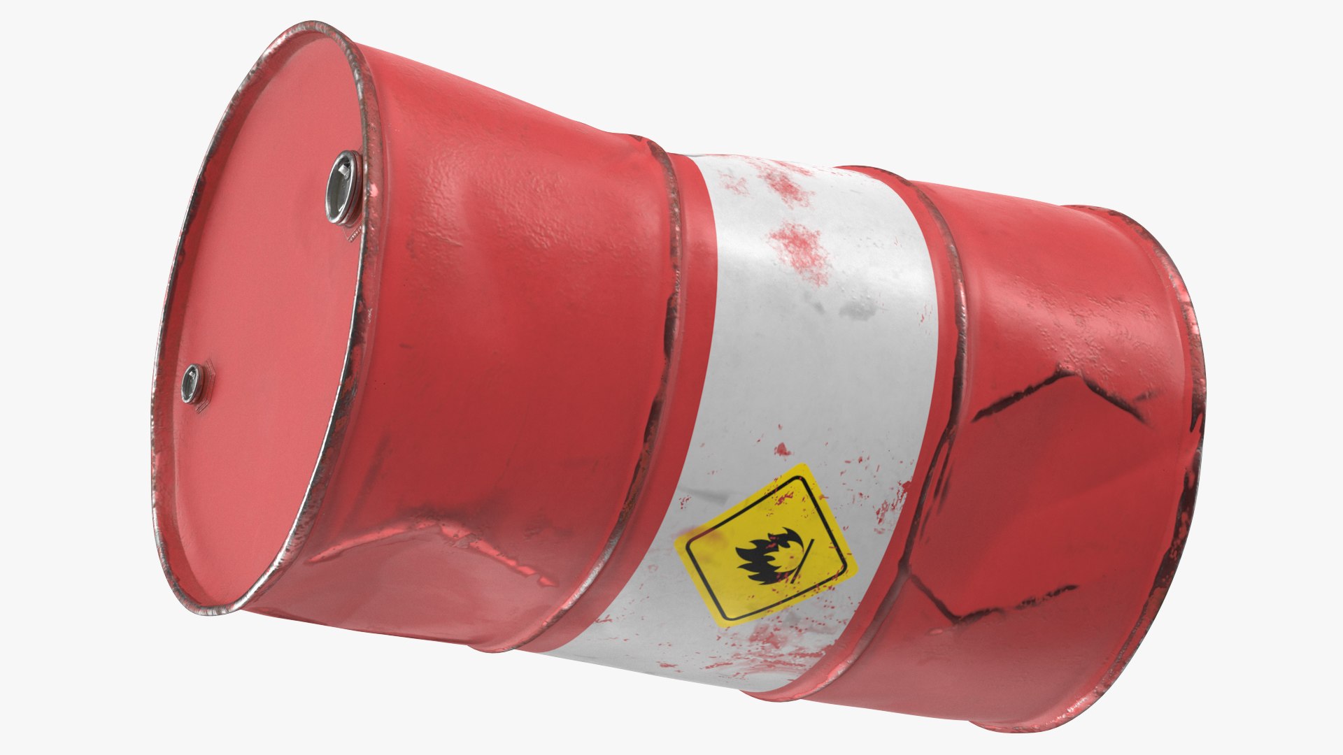 Rusty crude oil barrel 3D model - TurboSquid 1702828