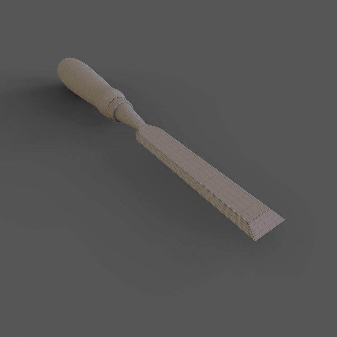 3D Chisel - TurboSquid 1786842