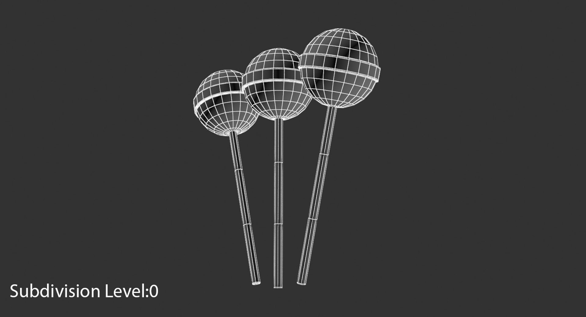 3D Lollipop - TurboSquid 1311229