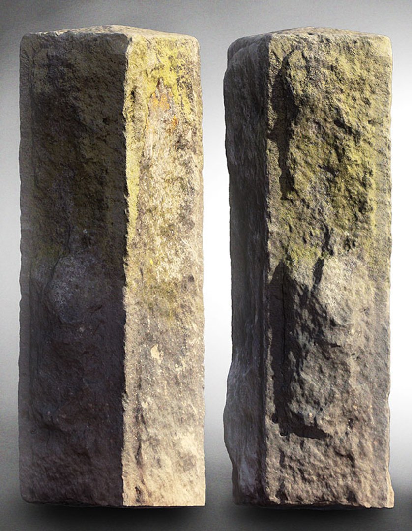 milestone stone 3d model