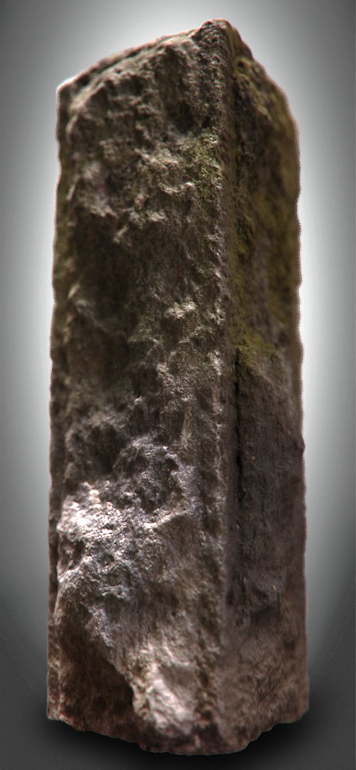 Milestone Stone 3d Model