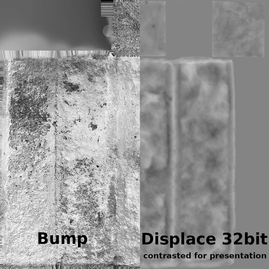 Milestone Stone 3d Model