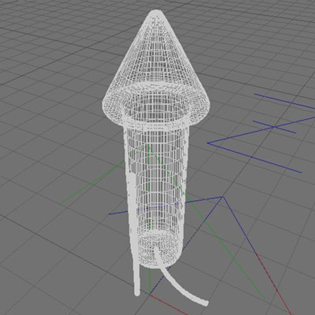 Firework 3d Model