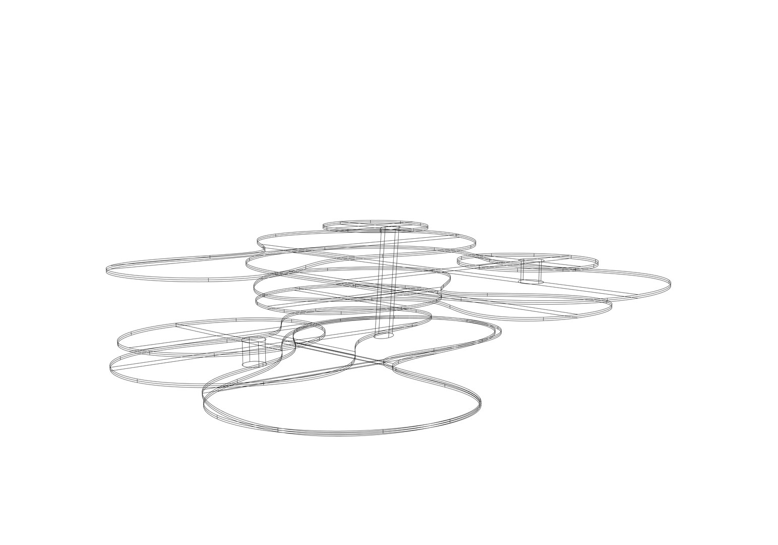 Parametric Metaballs Table 3D Model - TurboSquid 2020538