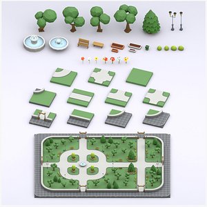 Garden glTF Models for Download | TurboSquid