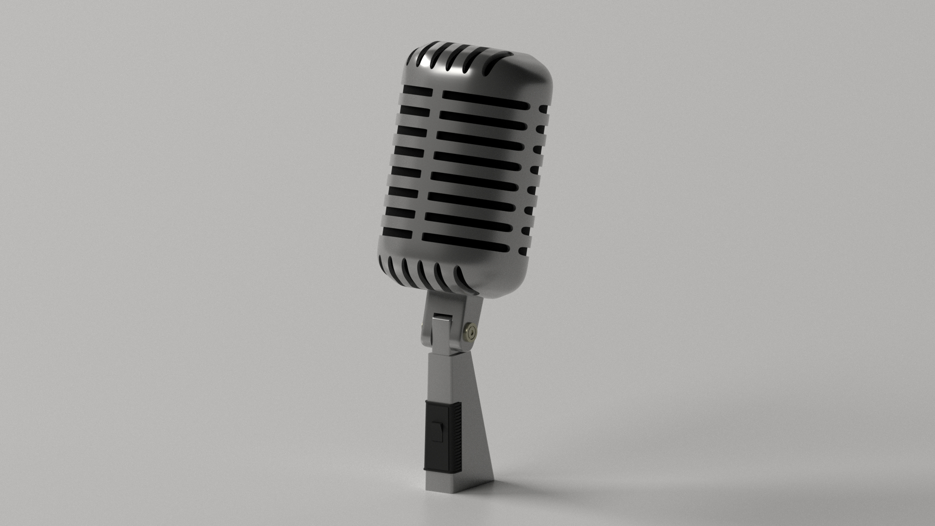 modelo 3d Micrófono retro - TurboSquid 1691790