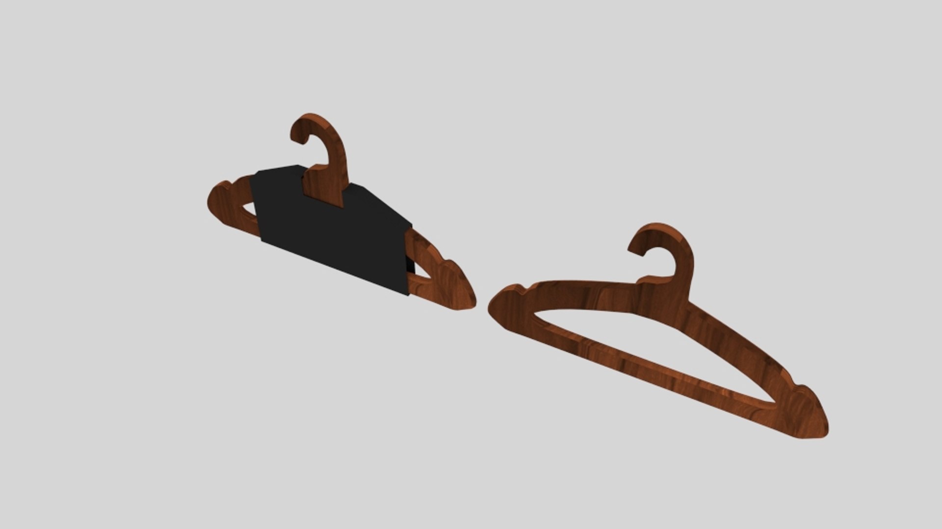 Hangers 3D Model - TurboSquid 1266215