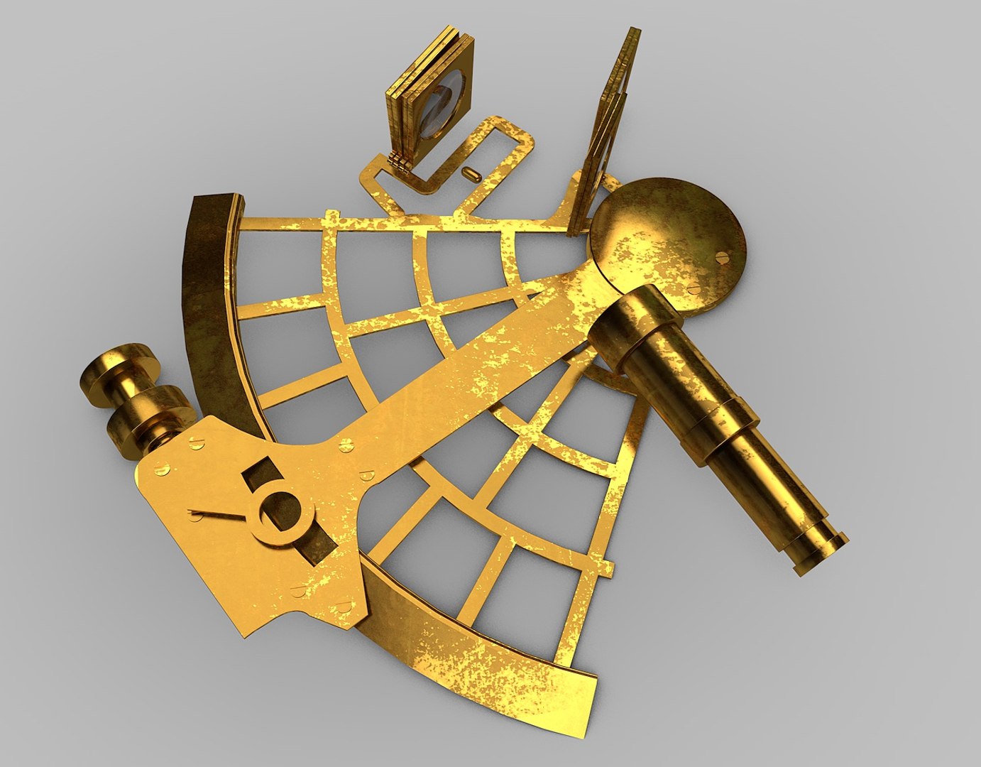 Sextant 3d Model