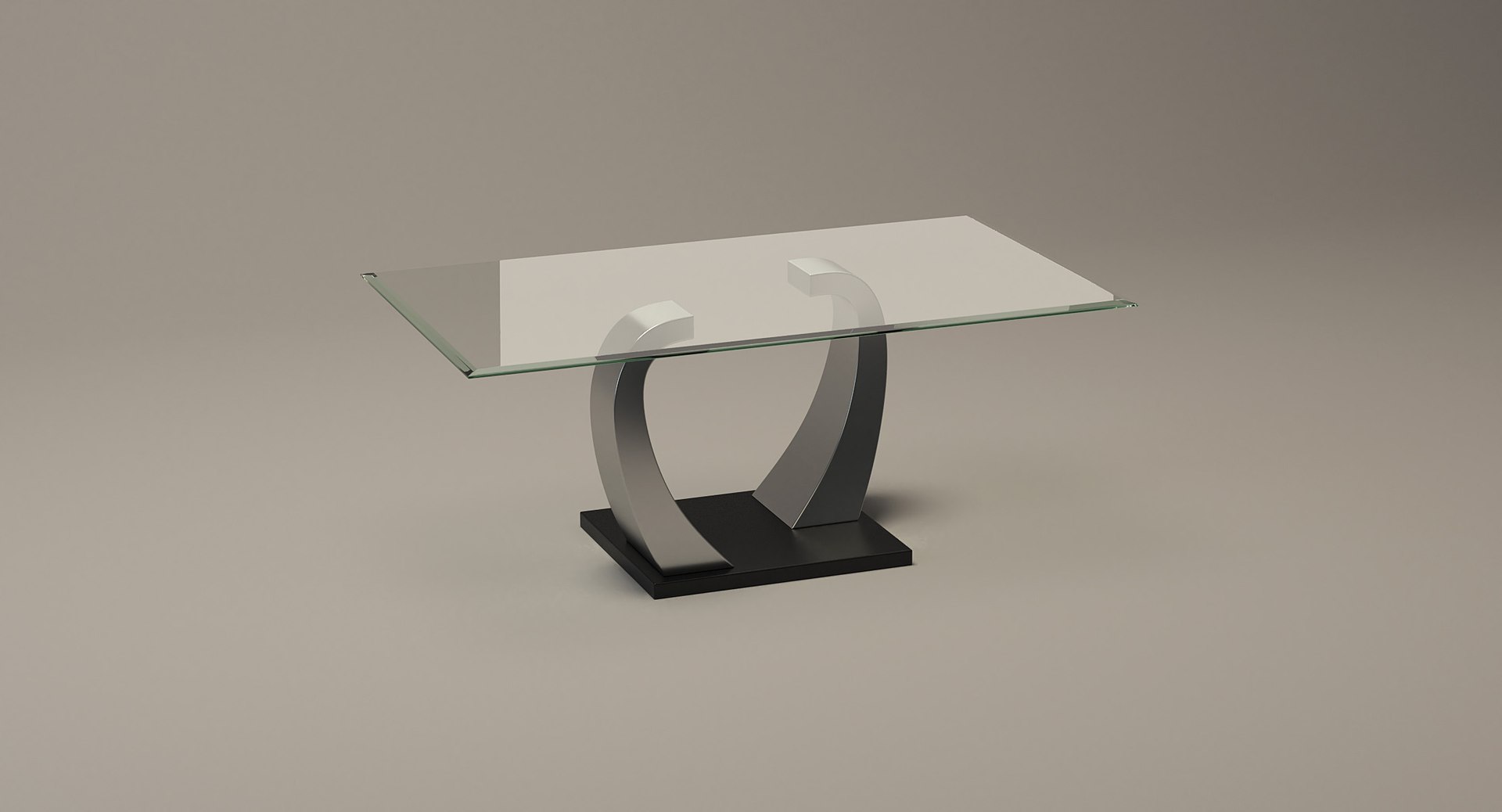 Rectangle coffee table metal 3D model - TurboSquid 1392047