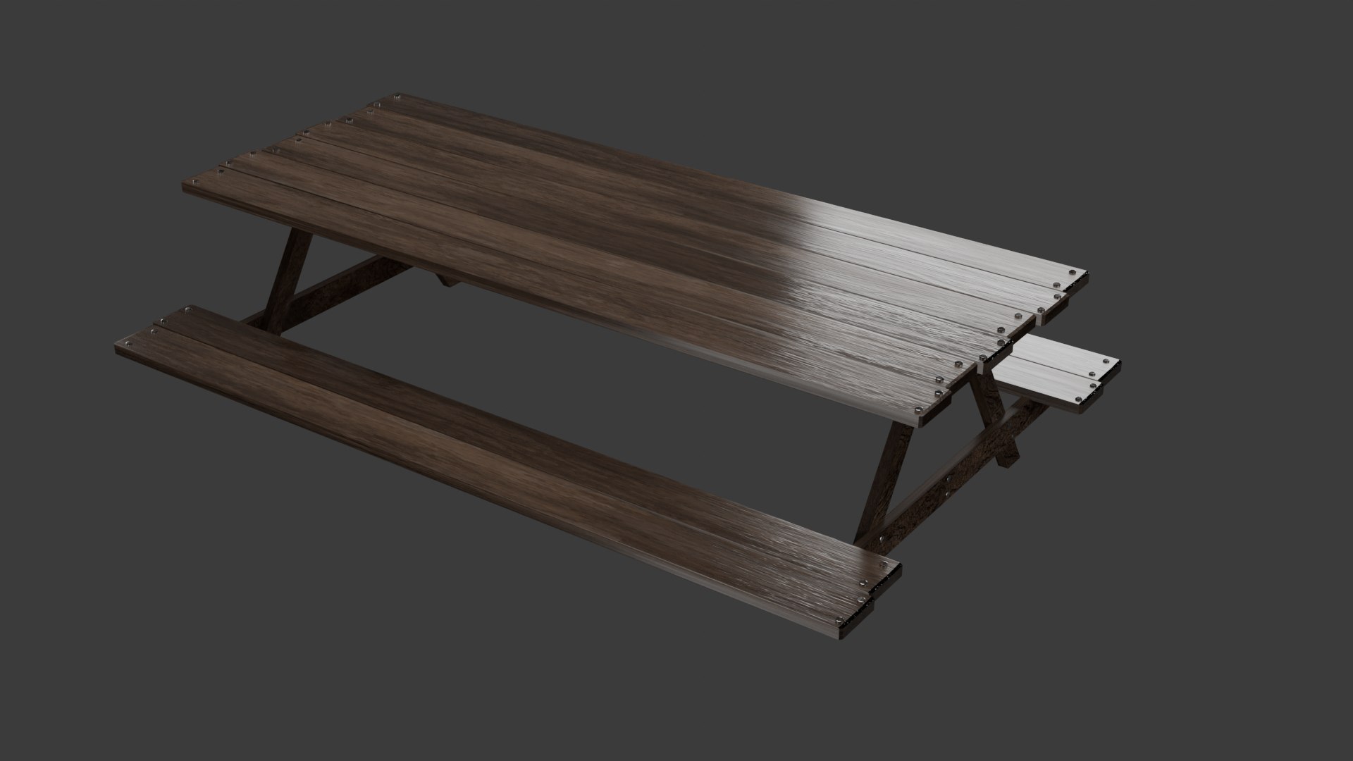 Free Park Table 3D Model - TurboSquid 2417742