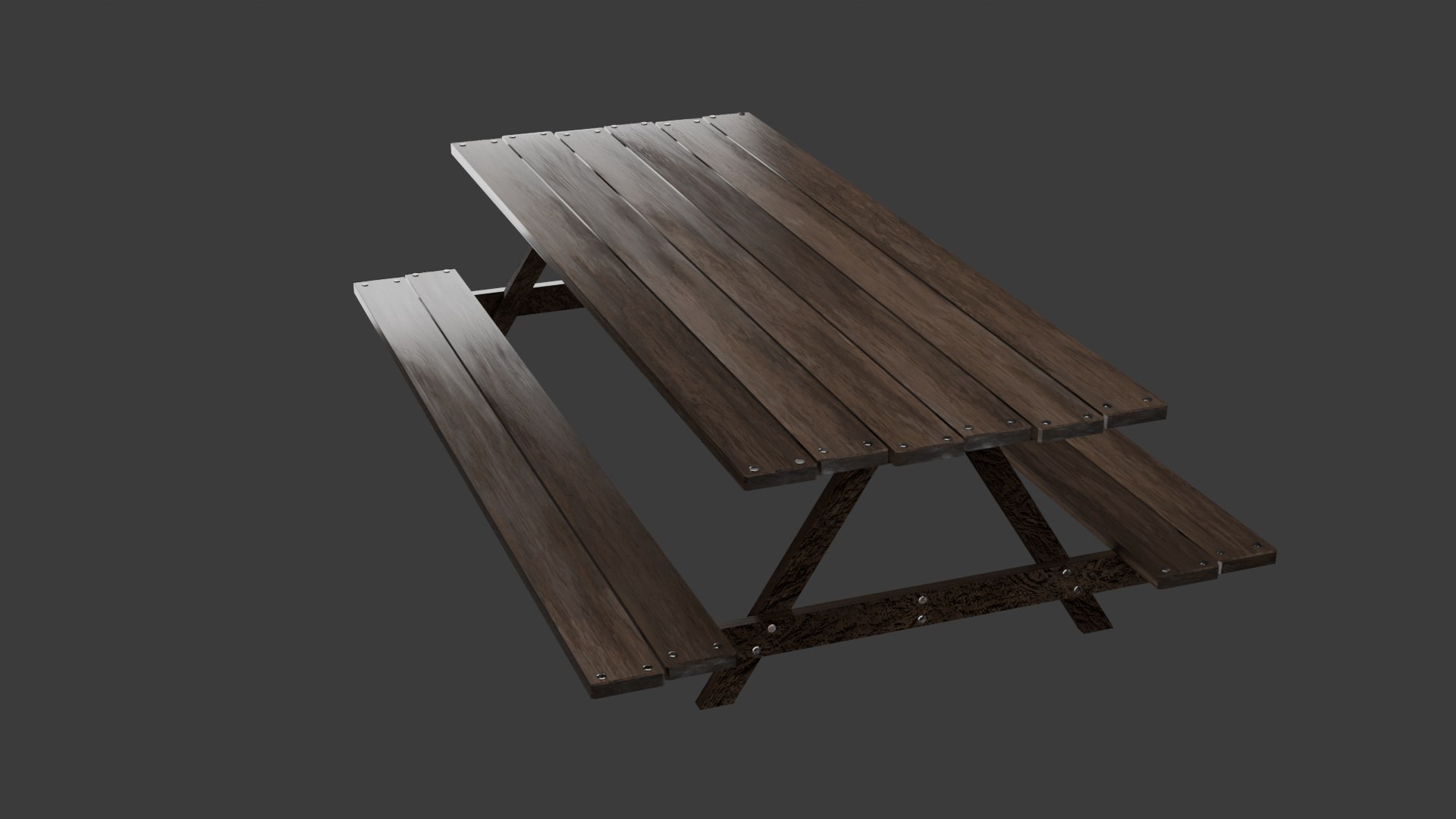 Free Park Table 3D Model - TurboSquid 2417742
