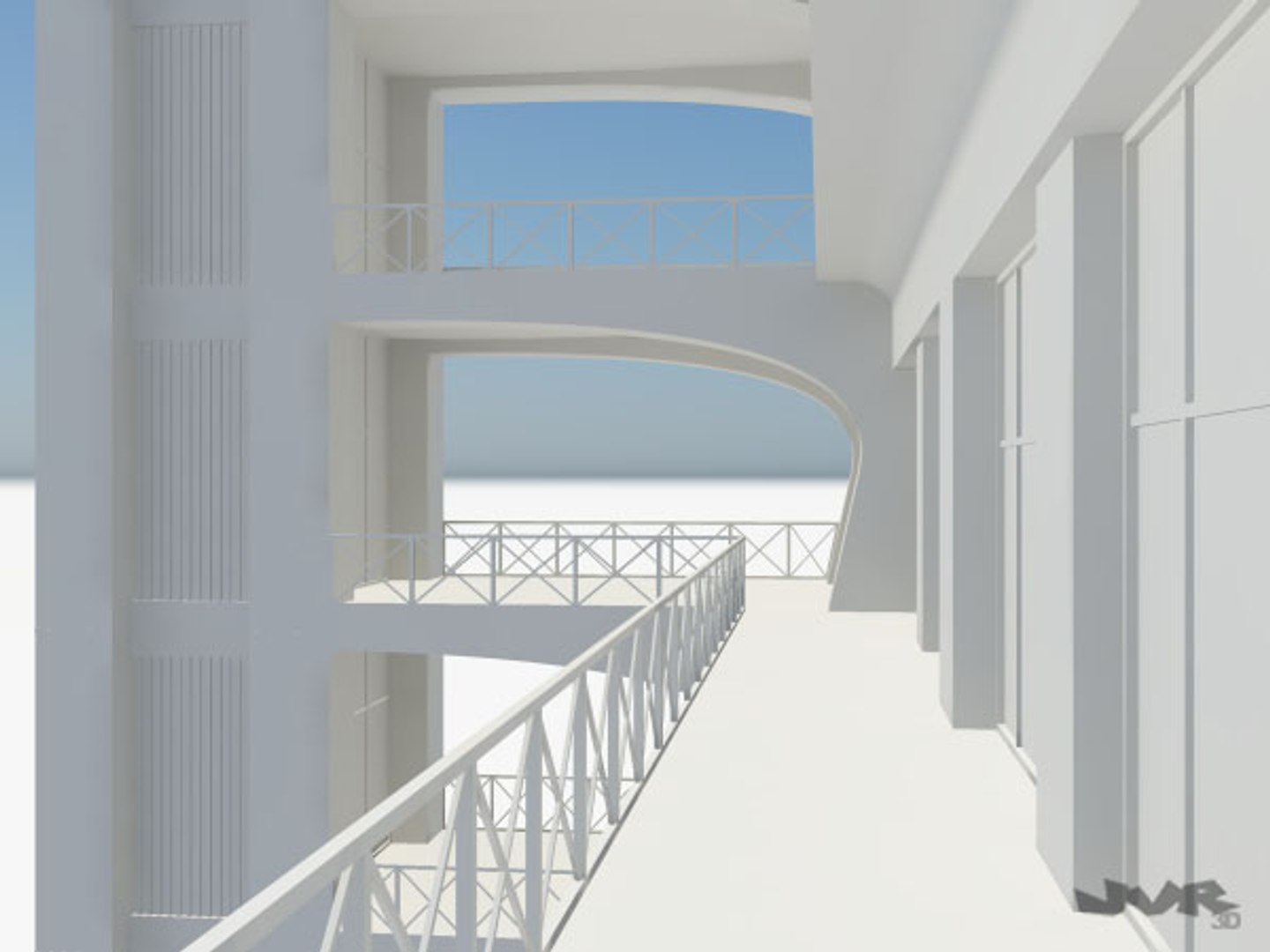 sant building 3d model