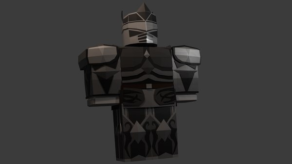 modelo 3d Armadura de Roblox - TurboSquid 2291978