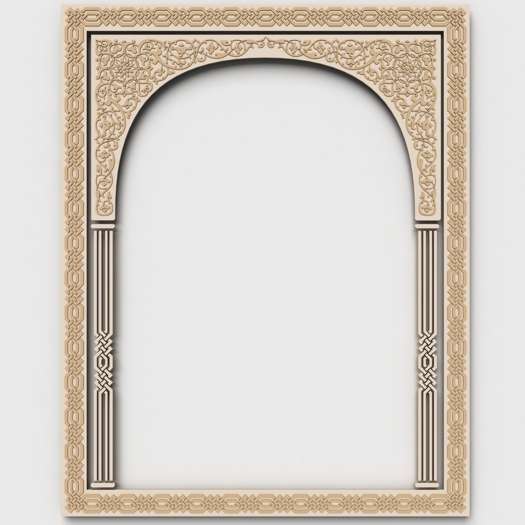 Arabesque Wall 3ds