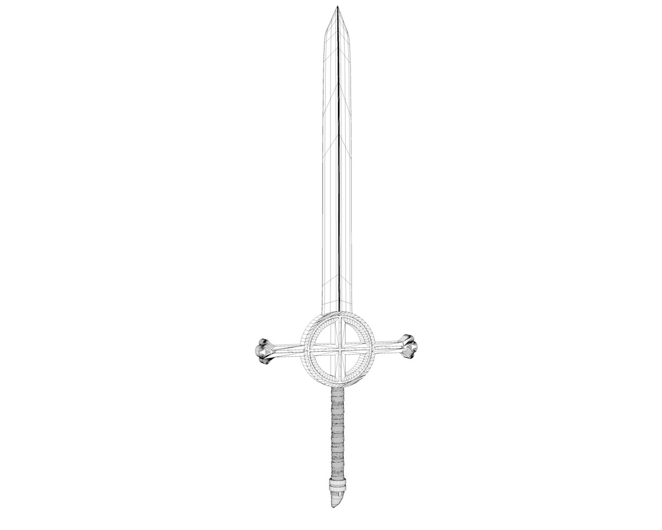 3d Finn Demon Blood Sword Model