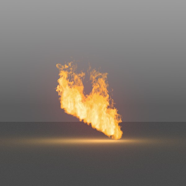 modelo 3d Llamas de fuego 07 - VDB - TurboSquid 1607003