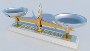 Balance Scale 3D Models for Download | TurboSquid