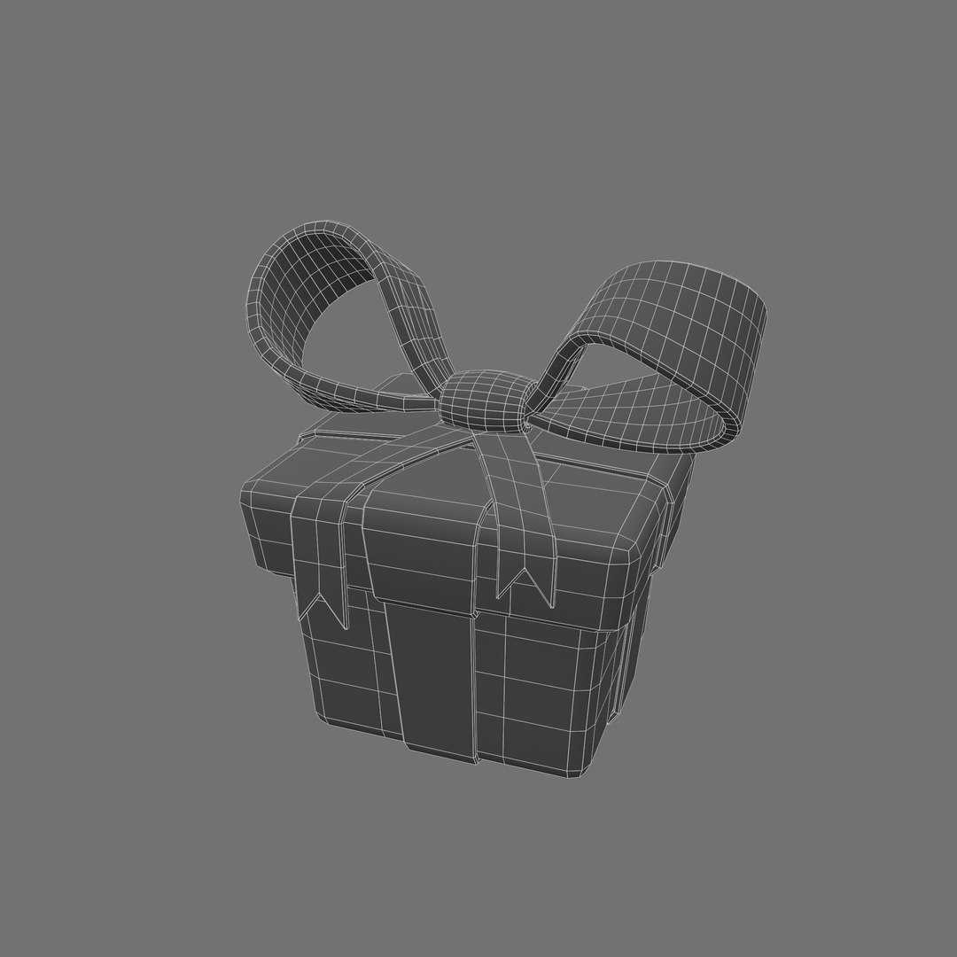 Cartoon Gift Box 3D Model - TurboSquid 2003136