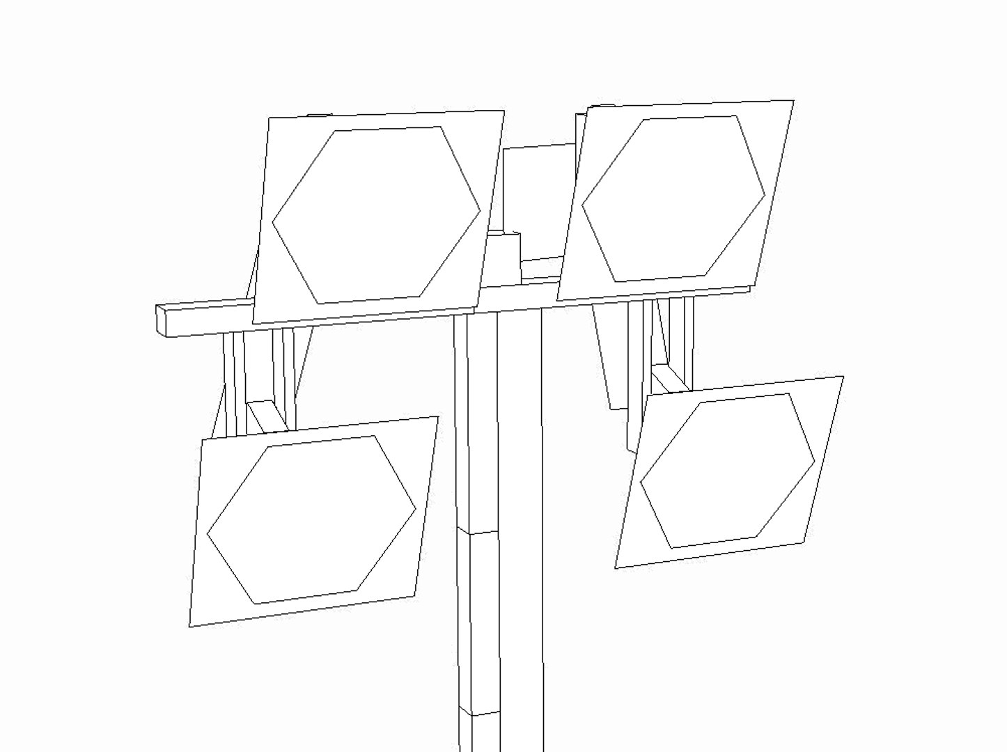 3d model light generator