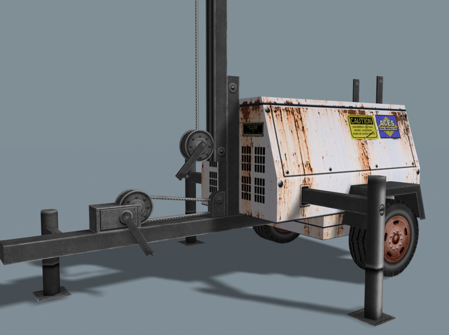 3d model light generator