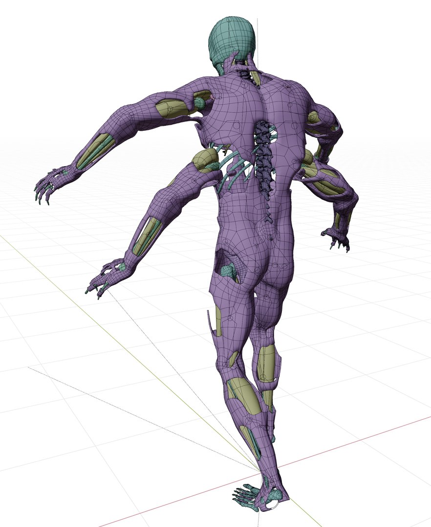 3D Creature Man Human - TurboSquid 1597455