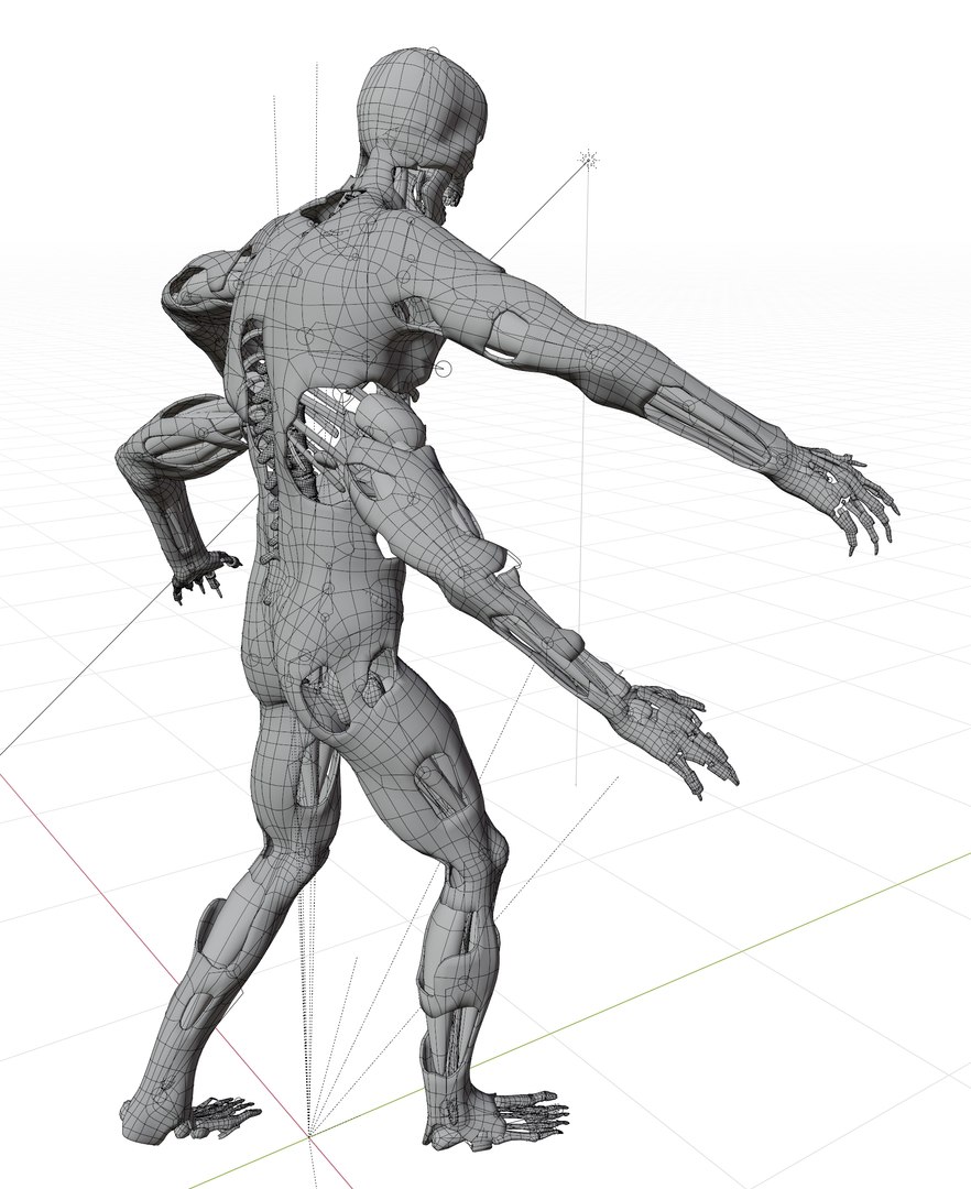 3D Creature Man Human - TurboSquid 1597455