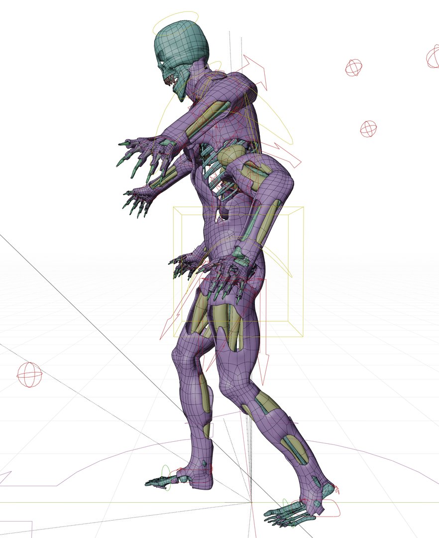 3D Creature Man Human - TurboSquid 1597455
