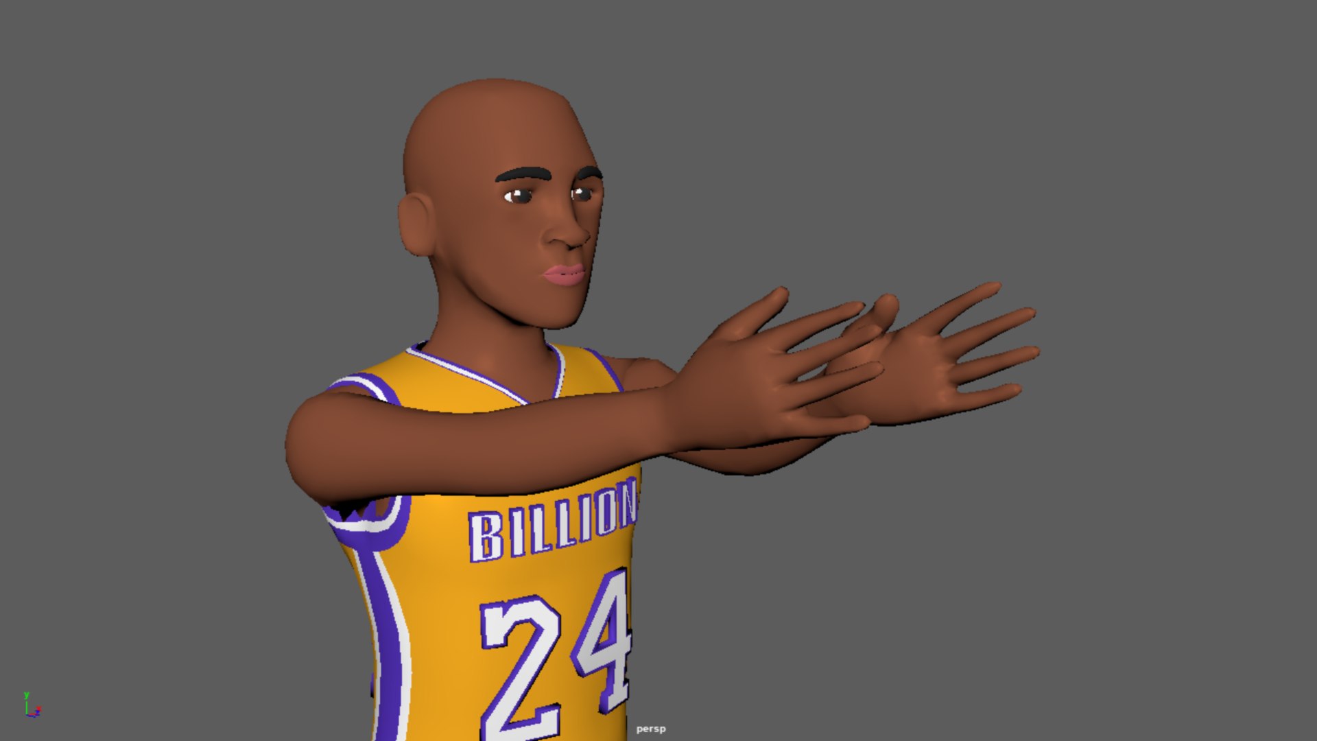 Basketball Over Head Pass Animation With Character Model - TurboSquid ...