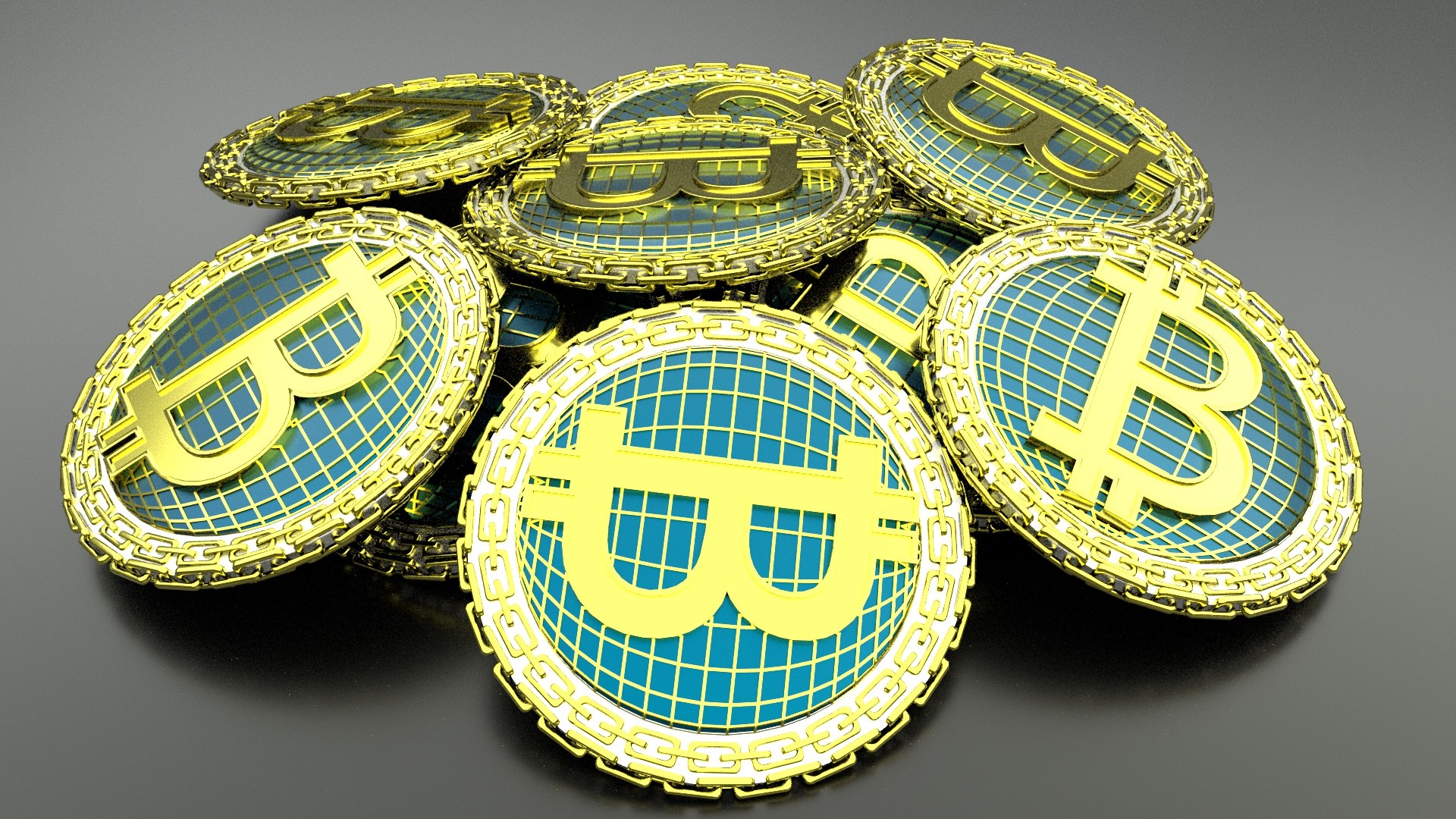 3D Model Bitcoin - TurboSquid 1947749