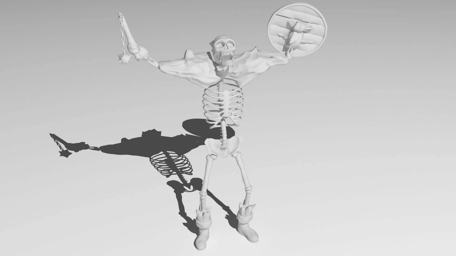 Skeleton Rigged Printing Model - TurboSquid 1613682