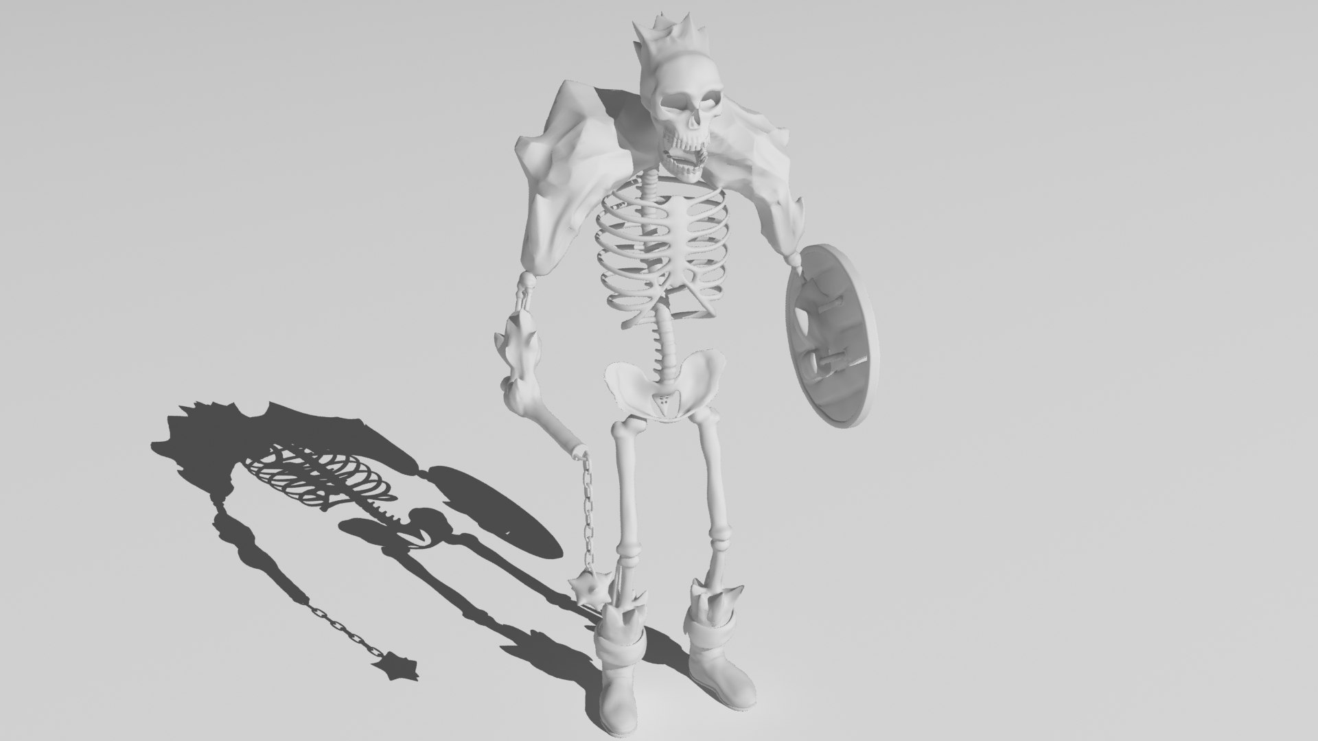 Skeleton Rigged Printing Model - TurboSquid 1613682