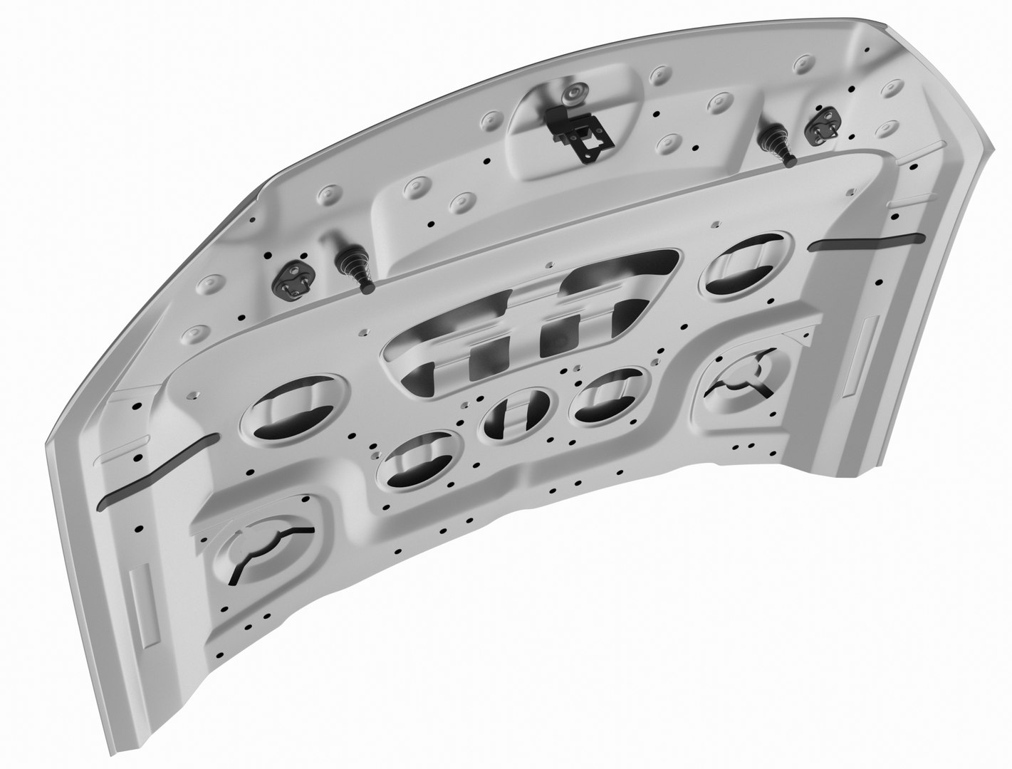 3D SUV Hood Frame - TurboSquid 1801699