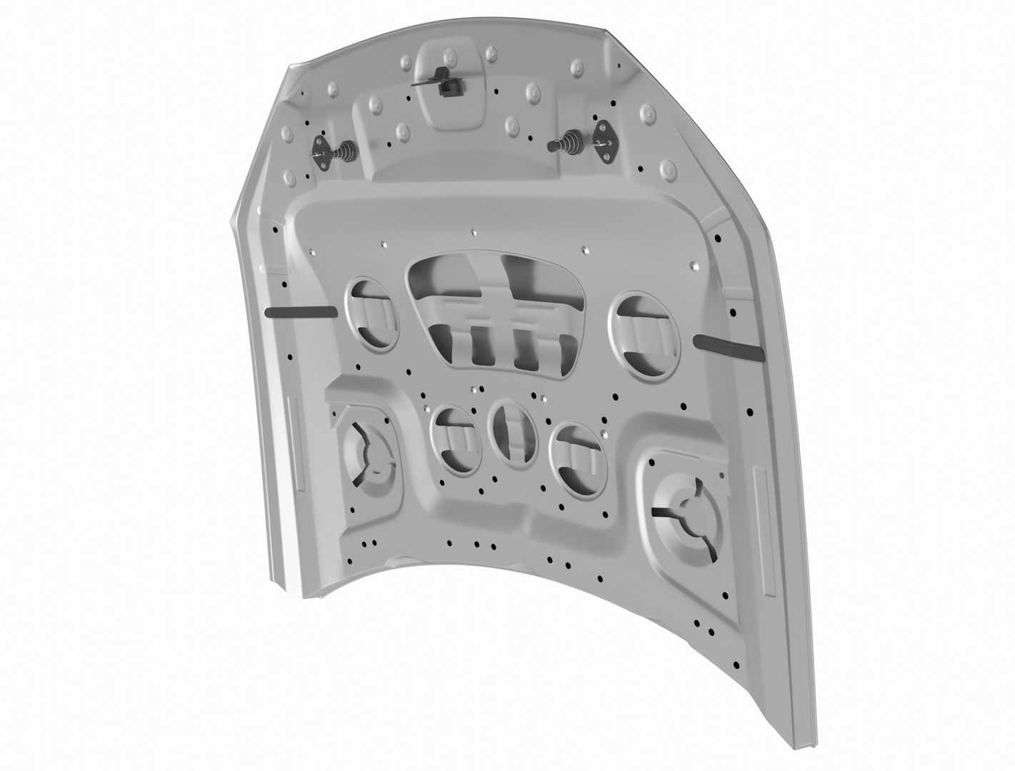 3D SUV Hood Frame - TurboSquid 1801699