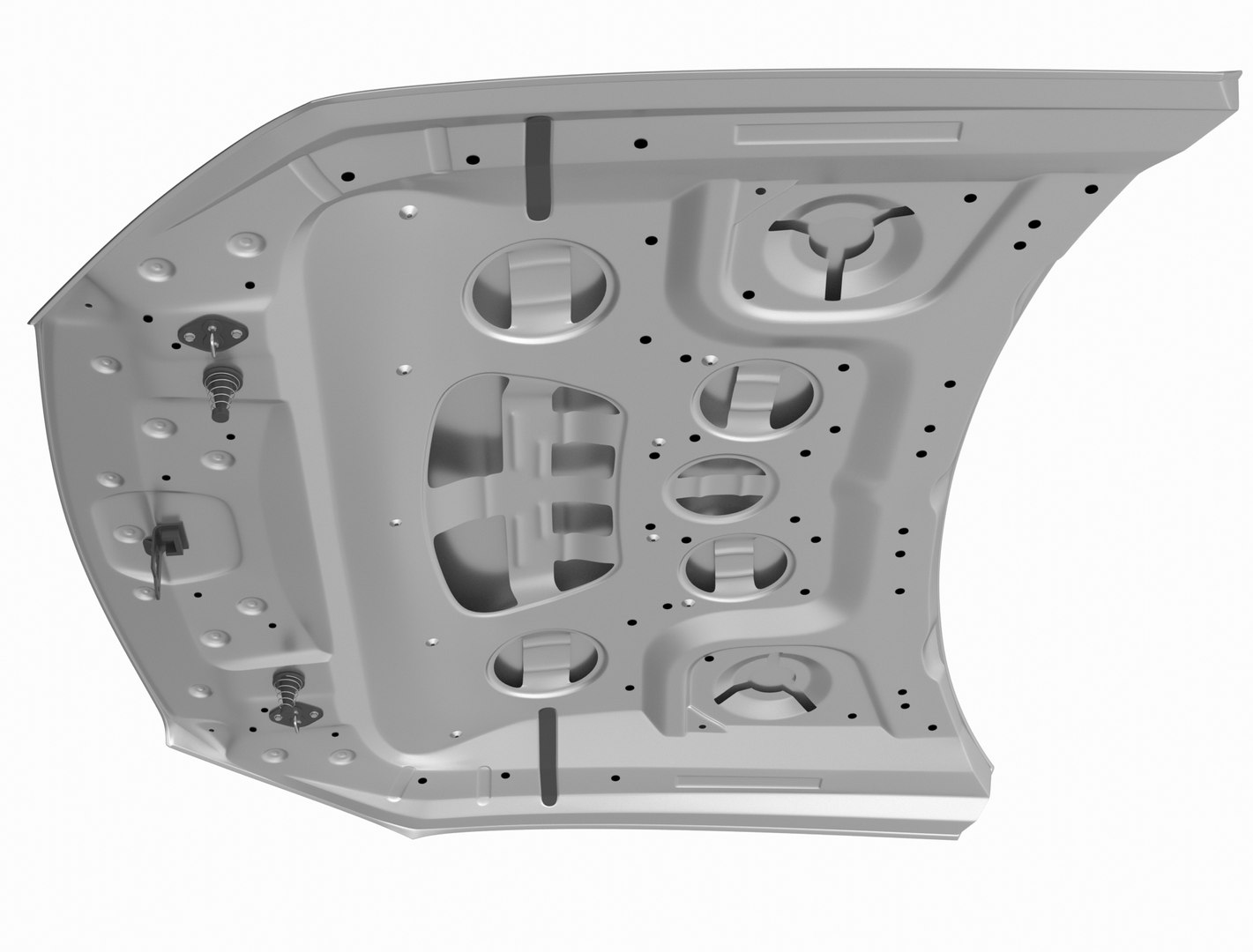 3D SUV Hood Frame - TurboSquid 1801699