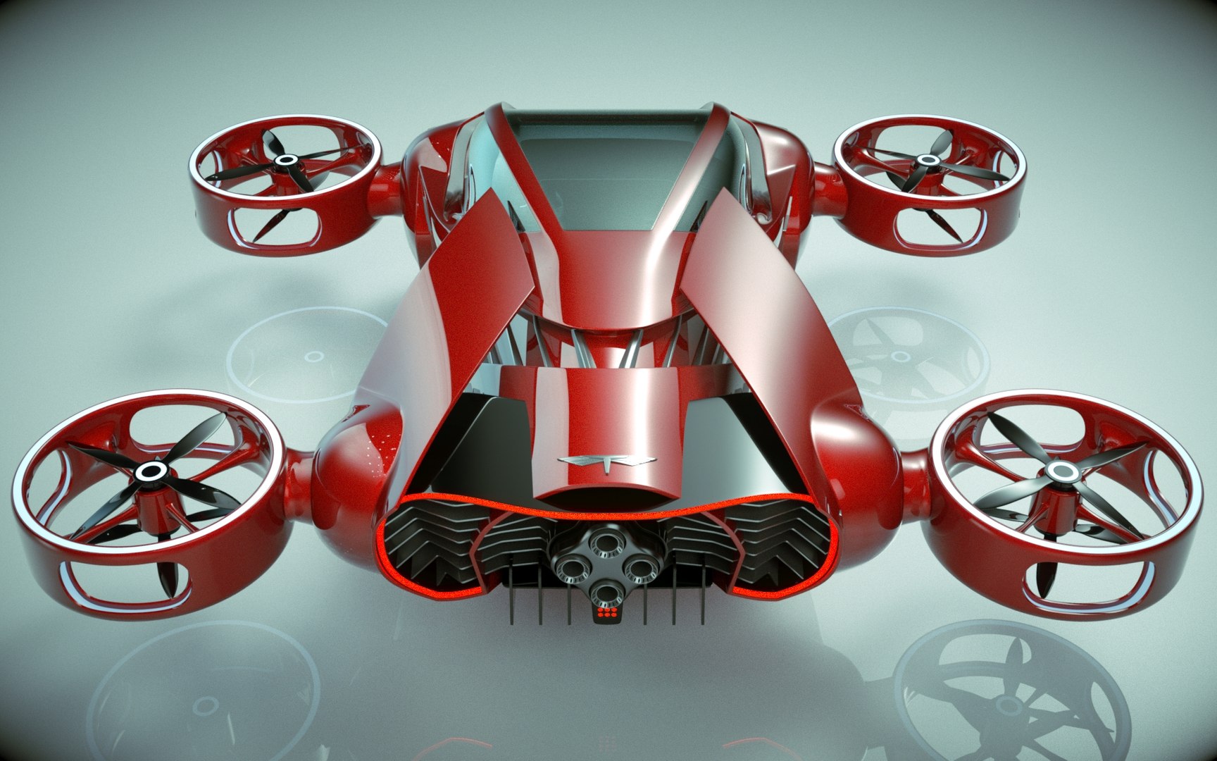 3D Model T Copter Car 51 - TurboSquid 1981683