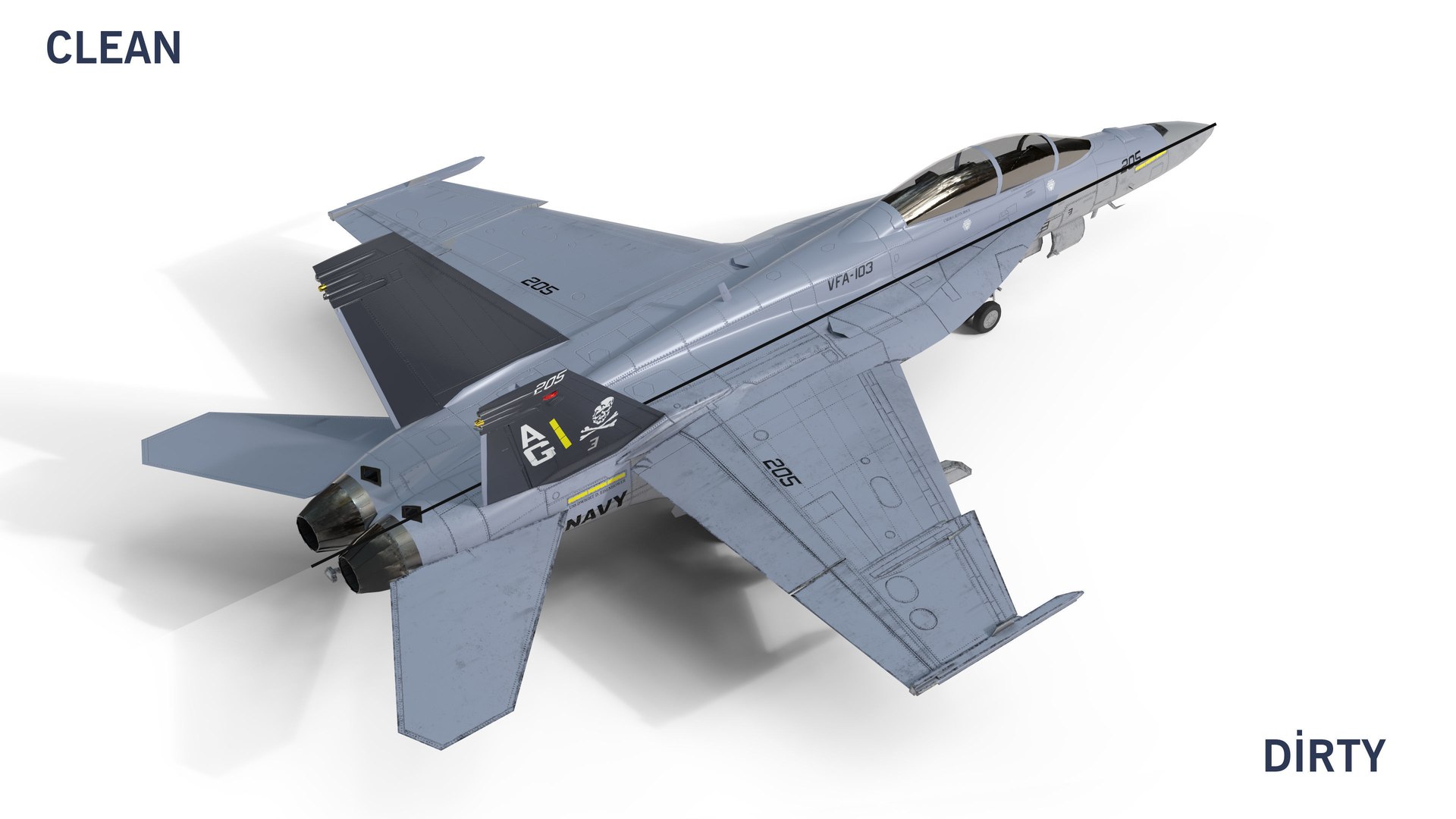3D F-18F Super Hornet Model - TurboSquid 2053310