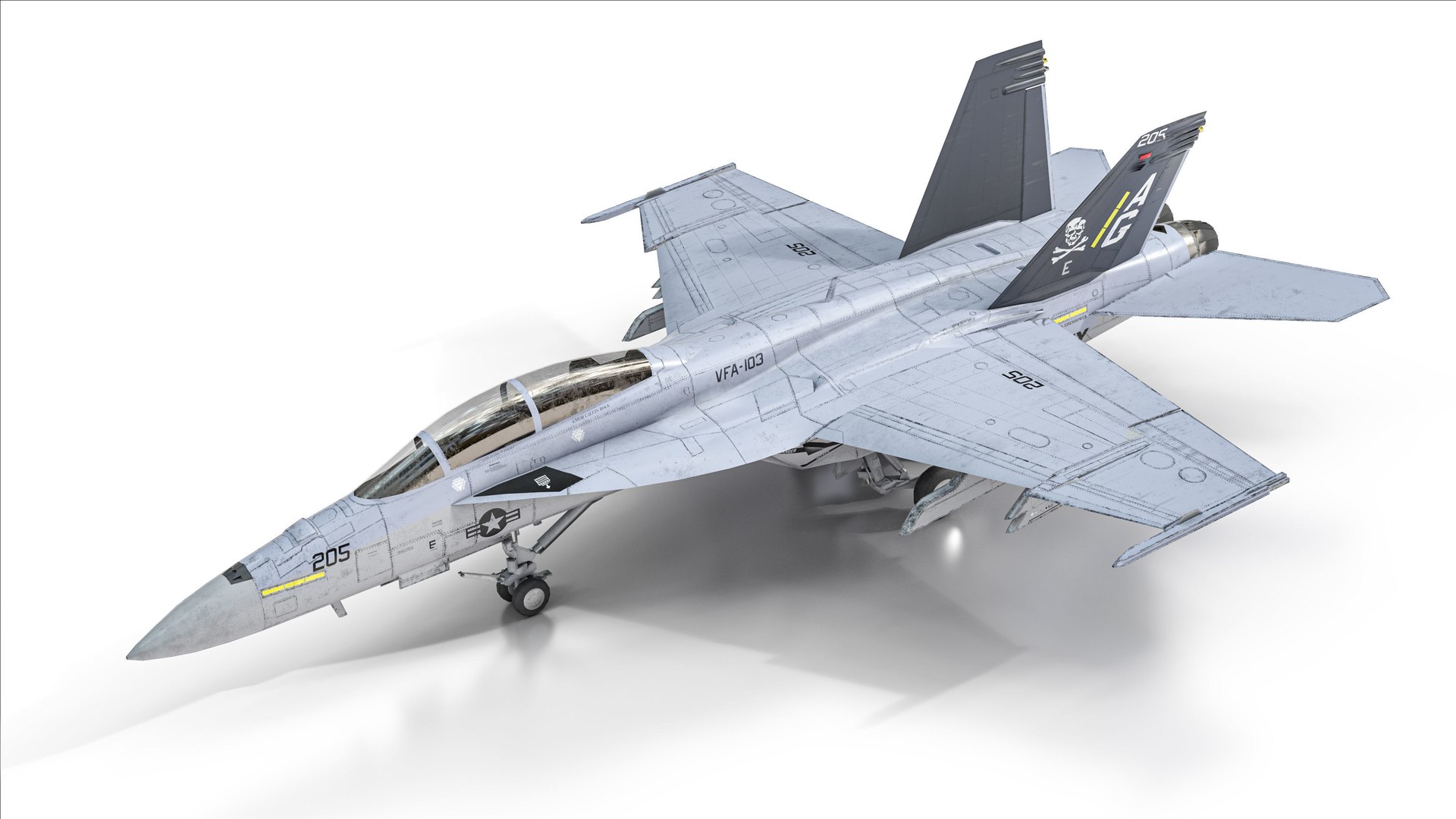 3D F-18F Super Hornet Model - TurboSquid 2053310