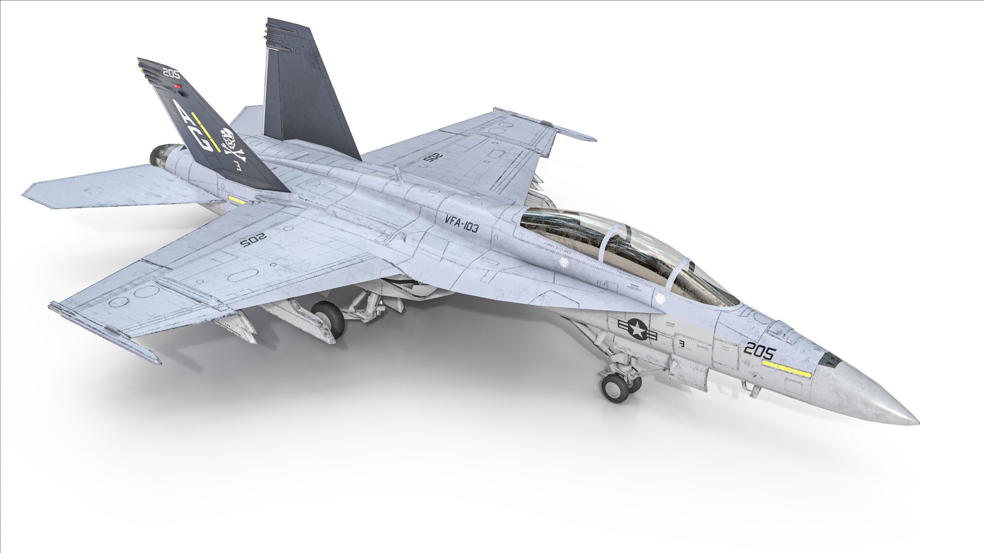 3D F-18F Super Hornet Model - TurboSquid 2053310