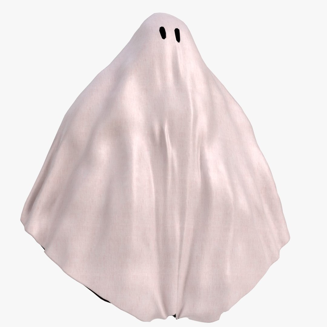 Bedsheet Ghost 1 3D Model - TurboSquid 1321089